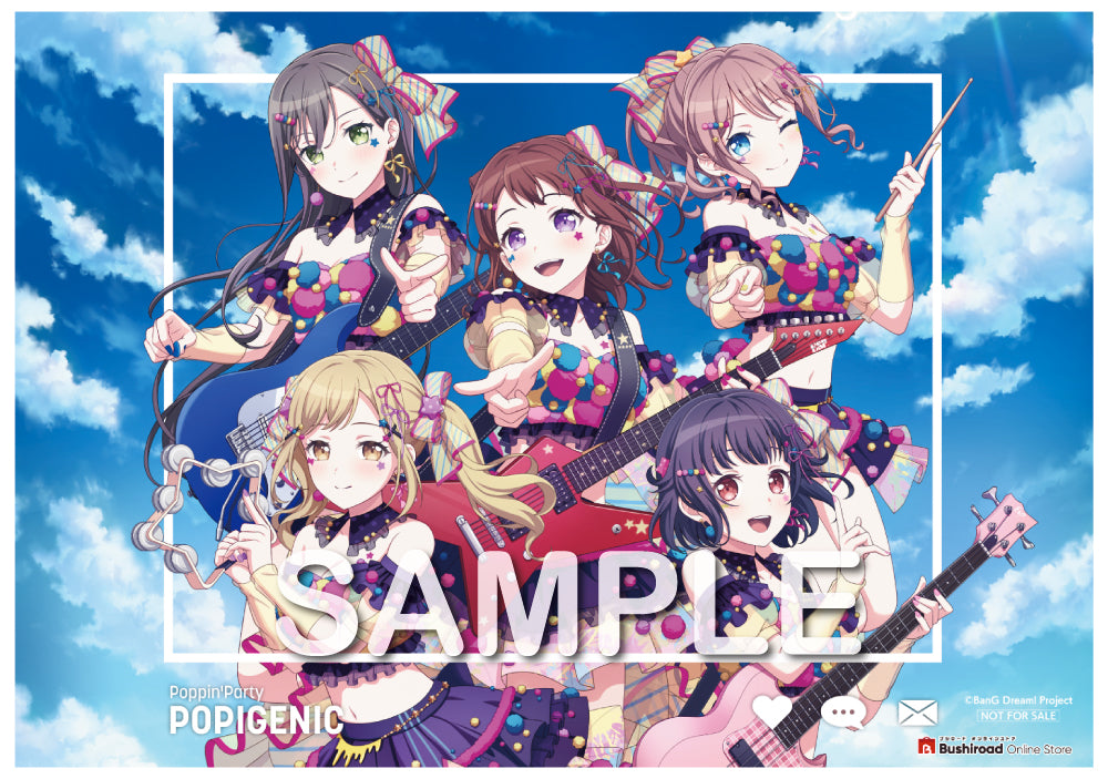 Poppin'Party 3rd Album「POPIGENIC」【Blu-ray付生産限定盤】｜ブシロード オンラインストア