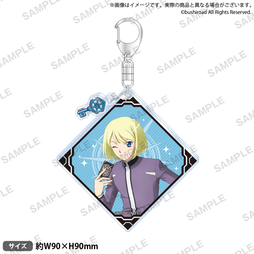 ヴァンガード ZERO チャーム付きアクリルキーホルダー 綺場シオン